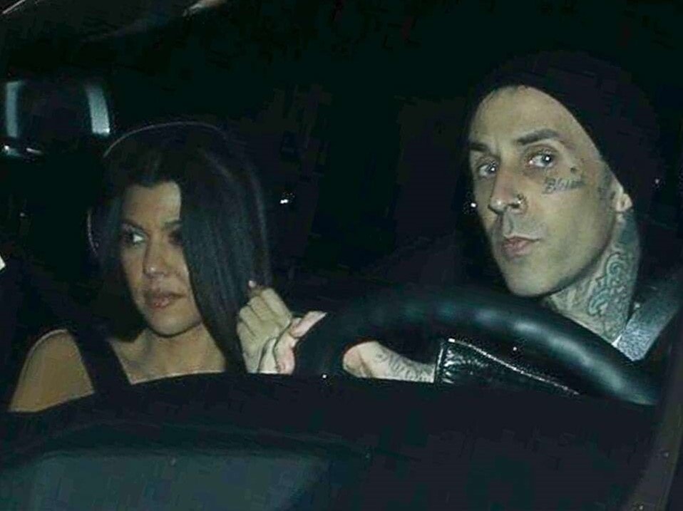 Kourtney Kardashian and Travis Barker : First Valentine's Day Together Kourtney Kardashian and Travis Barker : First Valentine's Day Together